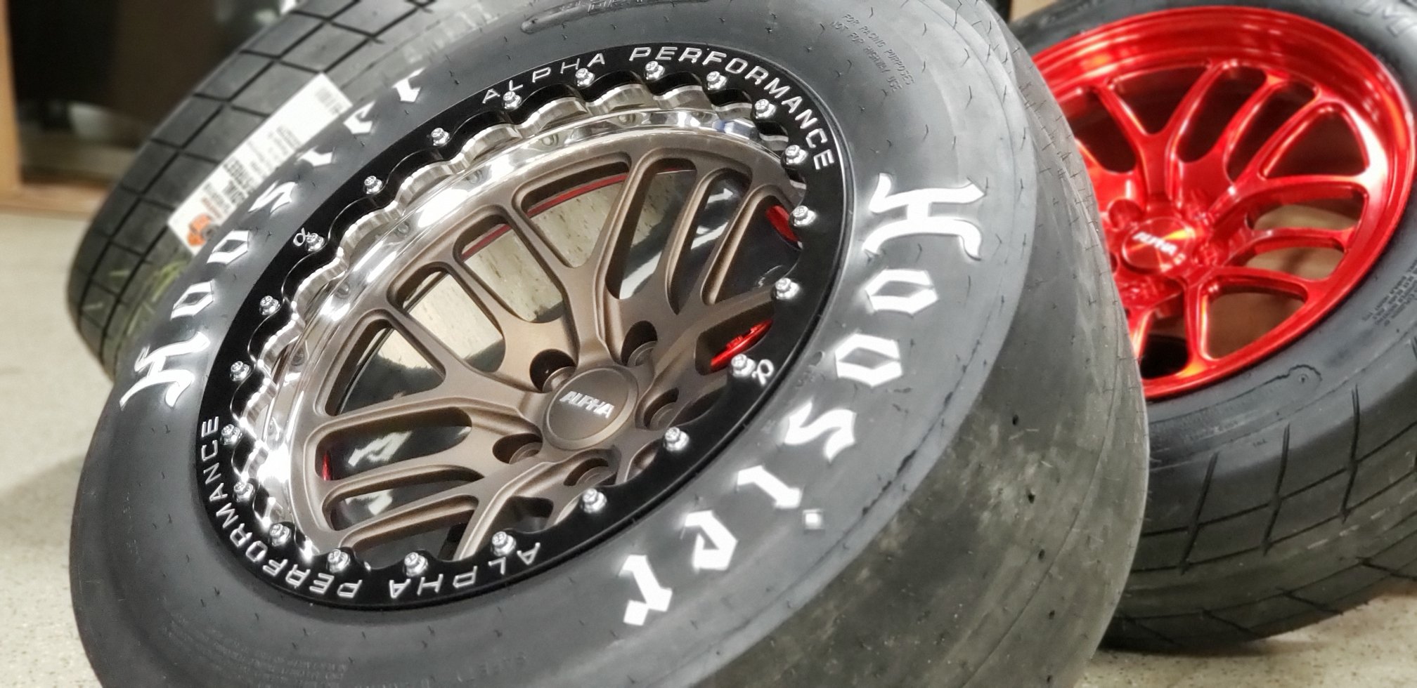 ALPHA Performance Race X 17X10″ 2-Piece REAR Beadlock Drag Wheel (Each ...